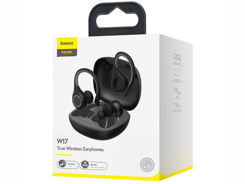هندزفری بلوتوث دوگوش بیسوس Baseus W17 Encok True Wireless Earphones ...