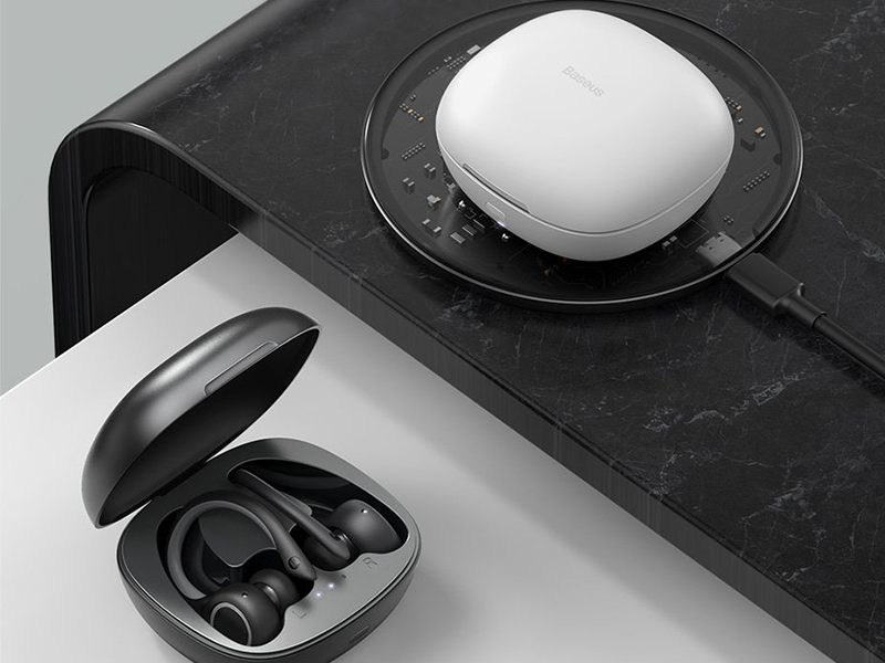 هندزفری بلوتوث دوگوش بیسوس Baseus W17 Encok True Wireless Earphones ...