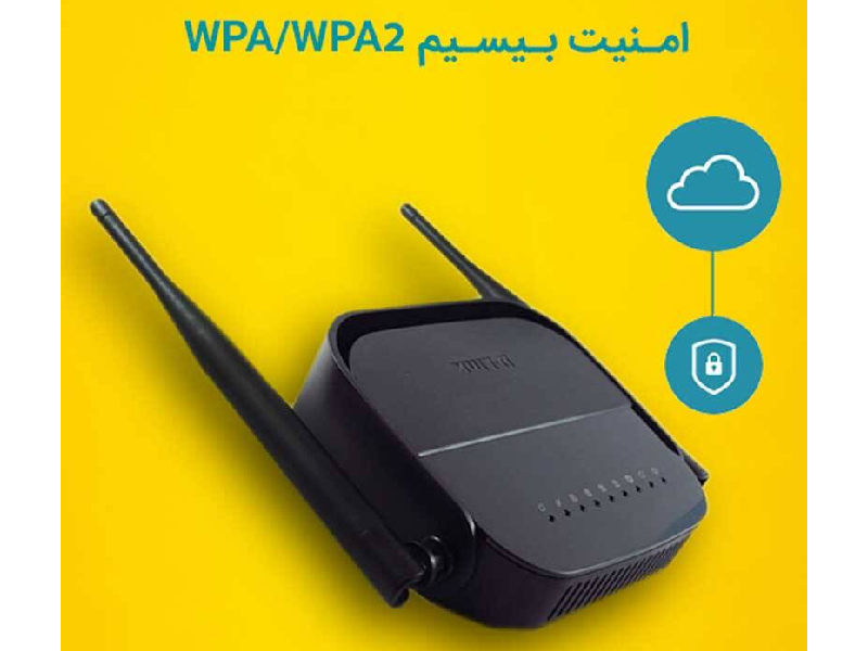 مودم روتر ADSL2 Plus بی سیم N300 دی-لینک مدل DSL-124 New