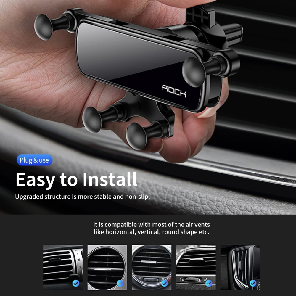 پایه نگهدارنده گوشی موبایل راک مدل RPH0928