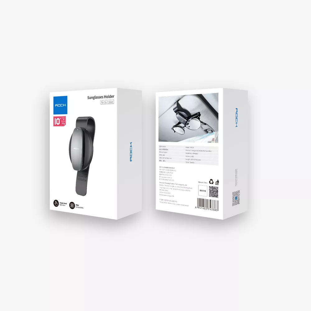 گیره نگهدارنده عینک داخل خودروراک Rock RPH0967 Sunglasses Holder For ...