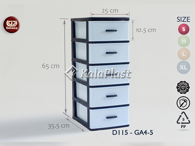 فایل کوچک طرح گرانیتی دل آسا D115-GA4-5